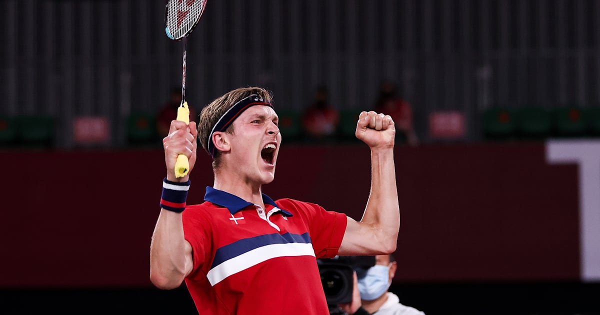 Viktor Axelsen reaches Olympic badminton final at Tokyo 2020