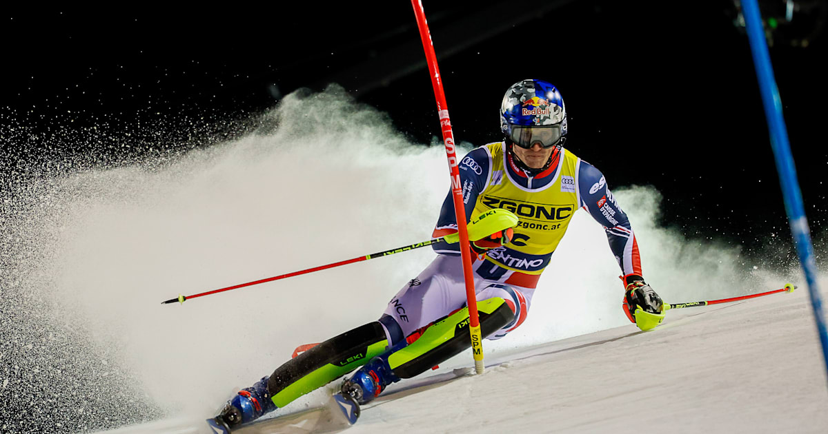 FIS Alpine Ski World Cup 2025/26: Clément Noël wins slalom at Madonna ...