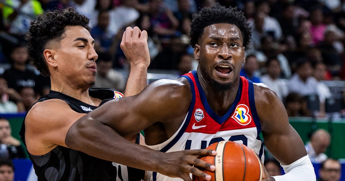 Jaren Jackson Jr. in his element and staying calm at FIBA World Cup ...