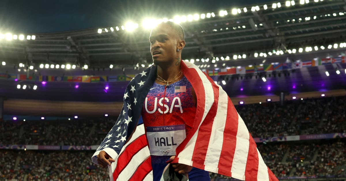 How Quincy Hall's love of animals drives the 400m Olympic champion