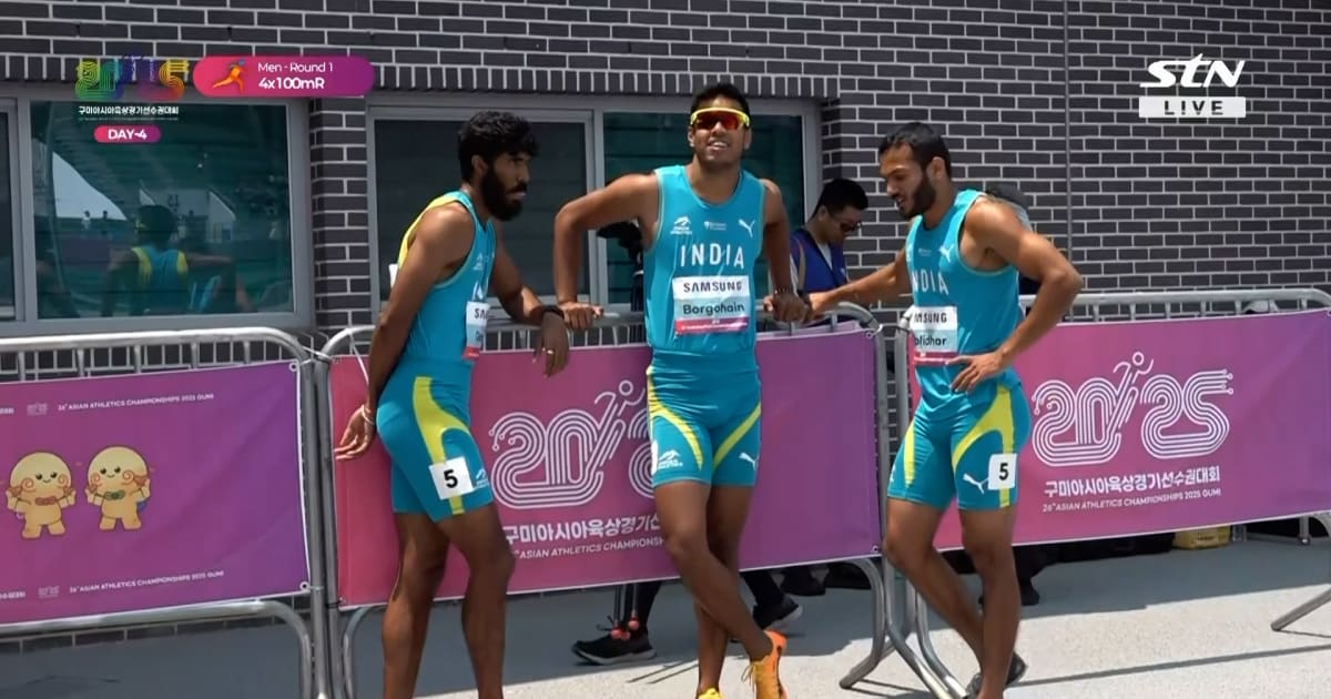 Why India’s 4x100m men’s relay team got disqualified from Asian ...