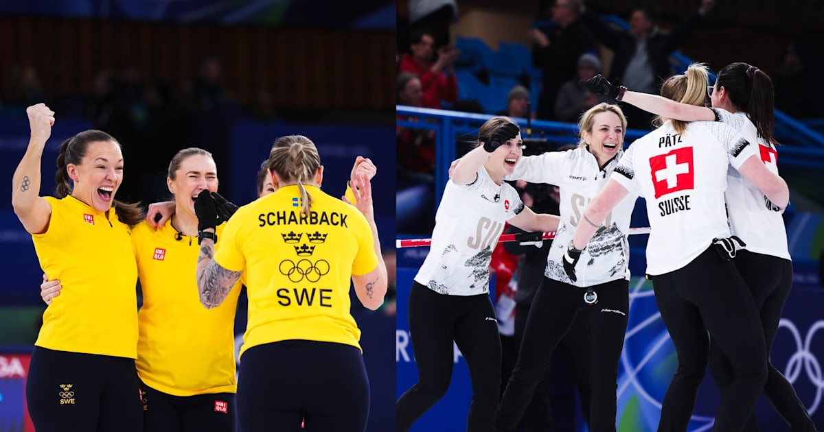 Winter Olympics 2026 women’s curling: Sweden and Switzerland progress ...