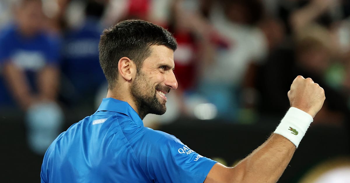 Novak Djokovic breaks another Federer record at 2025 Australian Open