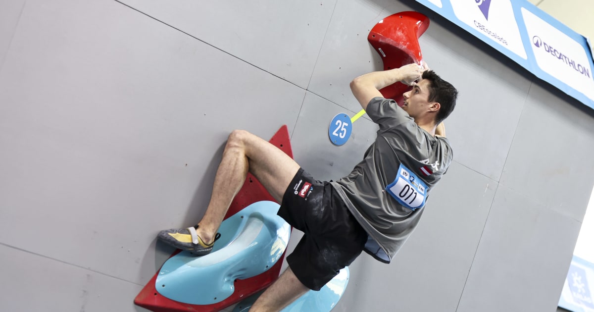 Sport Climbing | Men's Semi-final | World Cup Boulder | Prague | Free ...