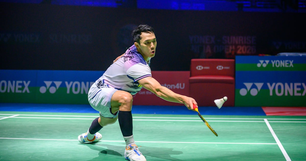 Badminton Asia Championships 2026: Jonatan Christie rolls over Leong ...
