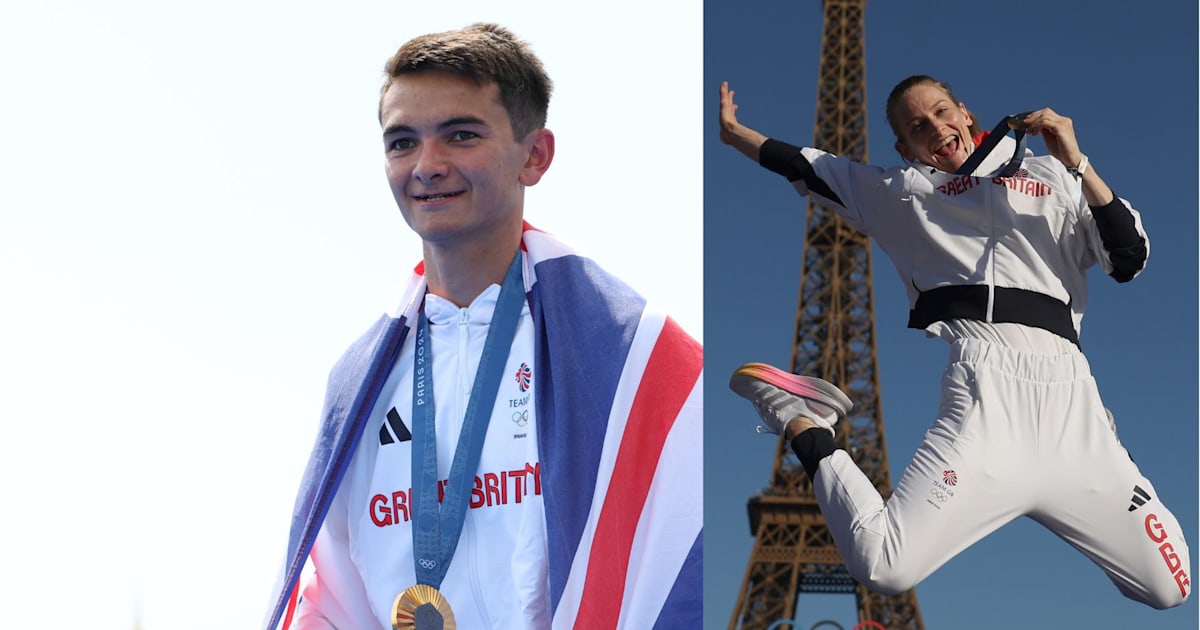Bryony Page and Alex Yee: Meet Team GB's Paris 2024 Closing Ceremony ...