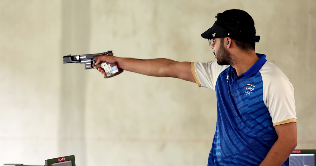 Paris 2024 Olympics shooting: Indian shooters miss finals in men’s 25 ...