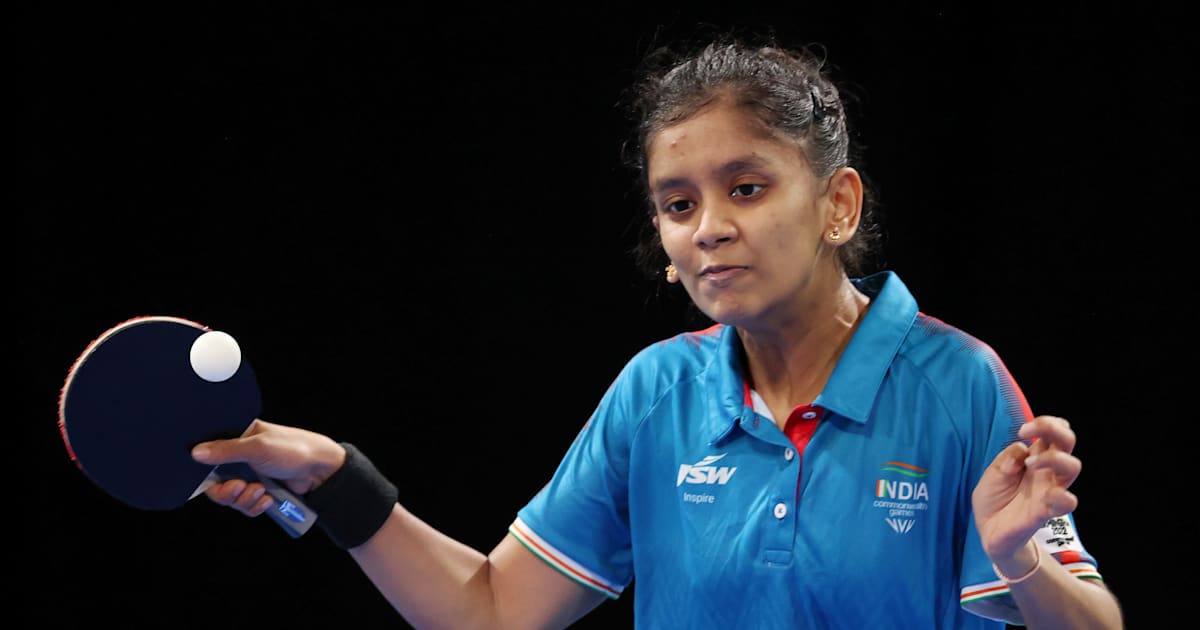 Sreeja Akula rises to career-best world No. 24 in table tennis