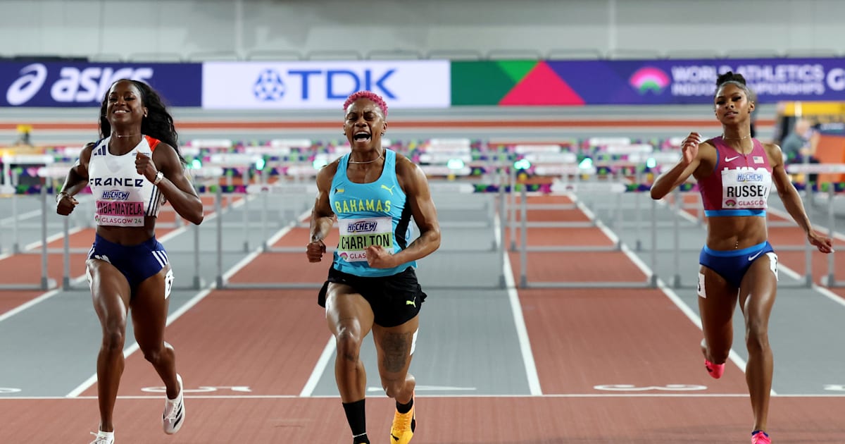 World Athletics Indoor Championships 2024: Devynne Charlton breaks 60m ...