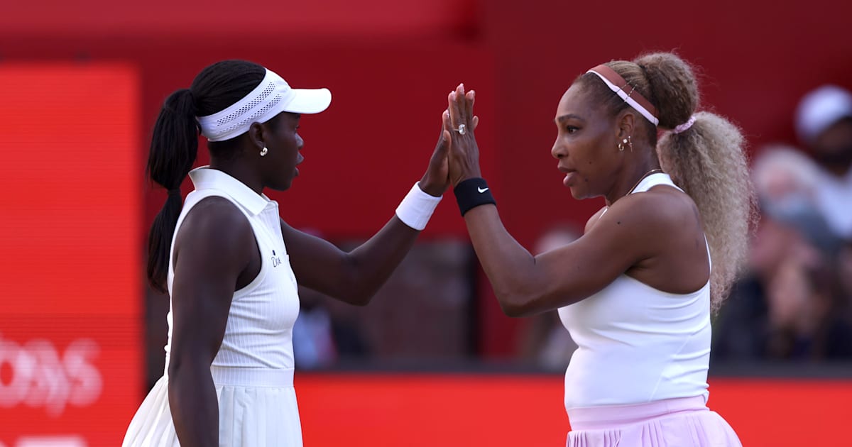 Serena Williams roars to life in tennis comeback, earning doubles ...