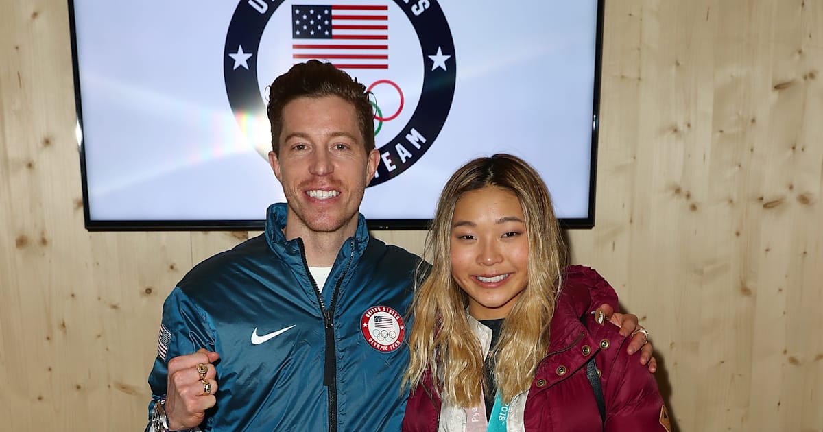 Shaun White e Chloe Kim estreiam no snowboard halfpipe