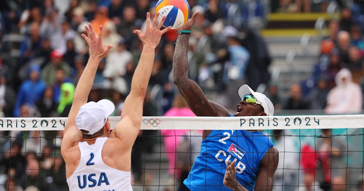Preliminary Phase - USA v CUB / SWE v AUS | Beach Volleyball | Olympic ...