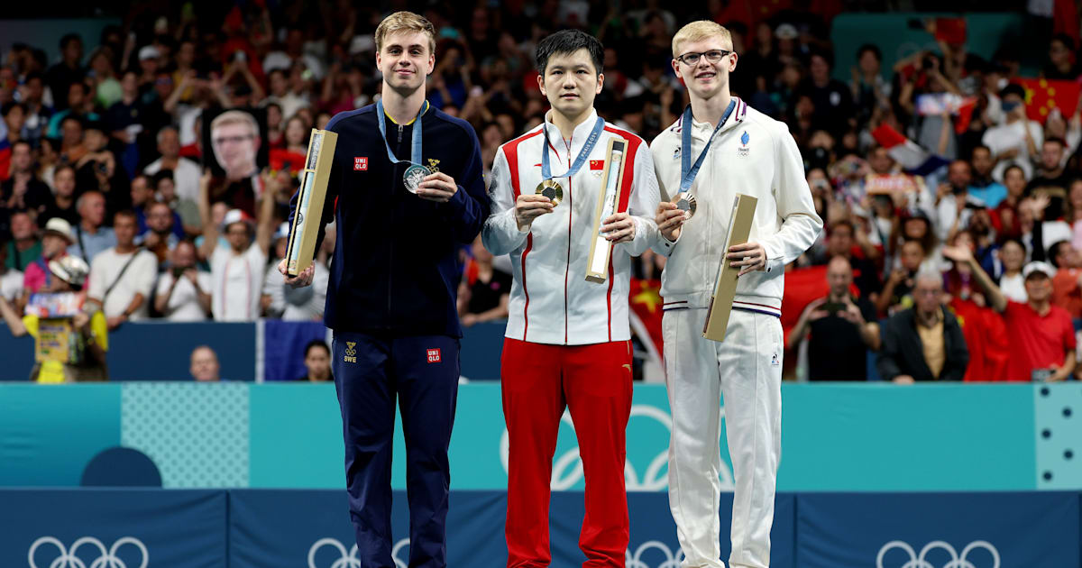 Men's Singles Gold Medal Match | Table Tennis | Olympic Games Paris 2024