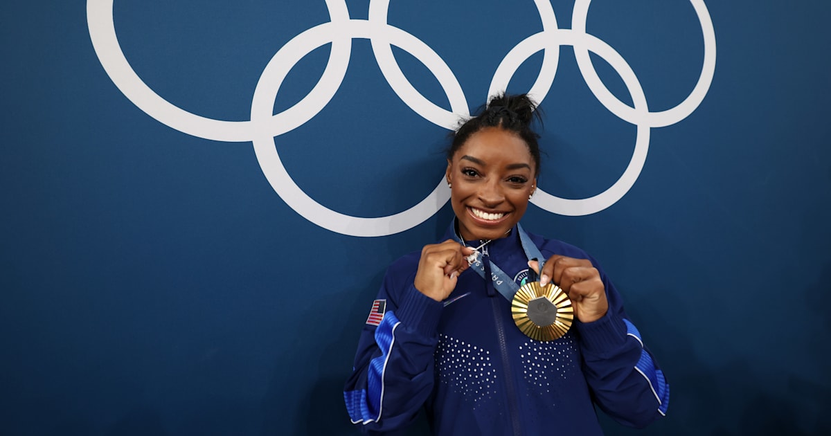 Simone Biles - Women's All-Around | Gold Medal Highlights | Artistic ...