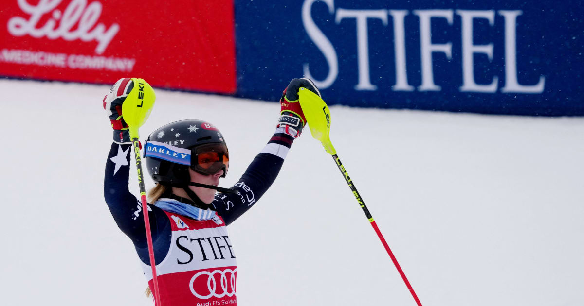 Mikaela Shiffrin claims 104th FIS Alpine Ski World Cup win with ...