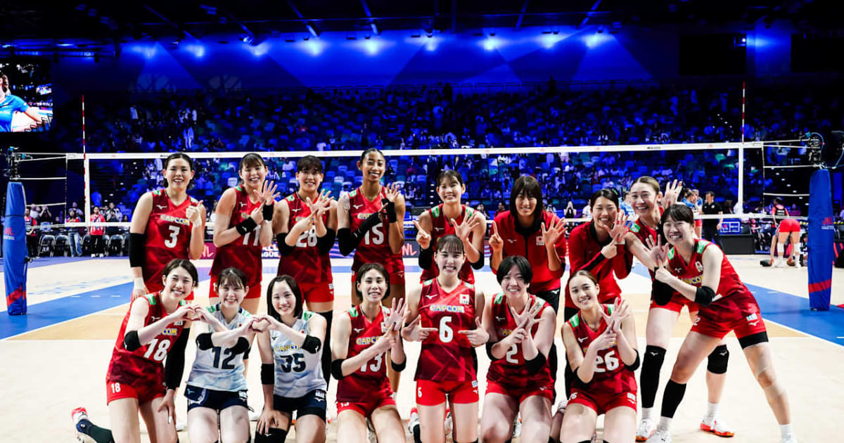 バレー女子、いよいよ日本ラウンドがスタート！初戦の相手はフランス｜VNL2025女子