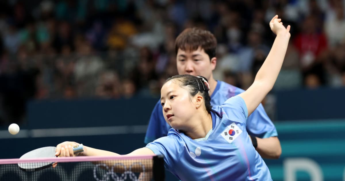 Shin Yoo-bin and Lim Jong-hoon failed to achieve the blended doubles ...