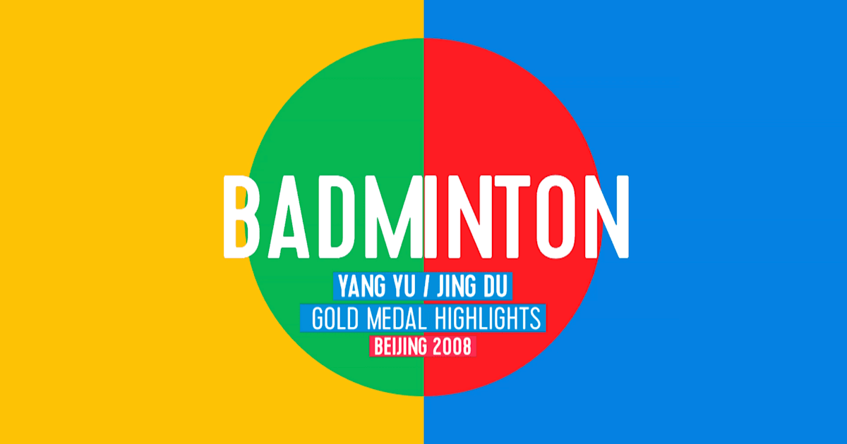 Badminton Highlights | Women's Doubles | Gold Medal Match | Beijing 2008