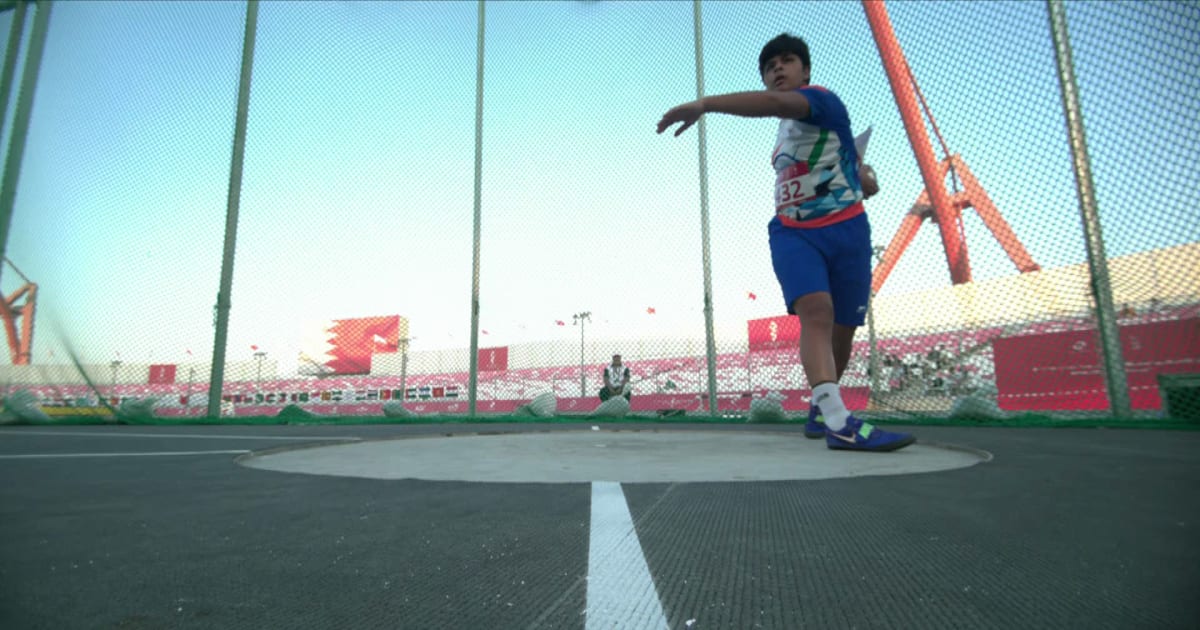 Oshin wins silver medal in discus throw | Asian Youth Games 2025 highlights