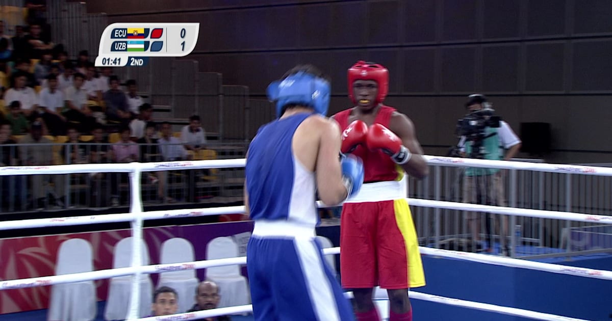 Perea (ECU) v Begaliev (UZB) - Men's Boxing (81kg) | 2010 YOG Singapore