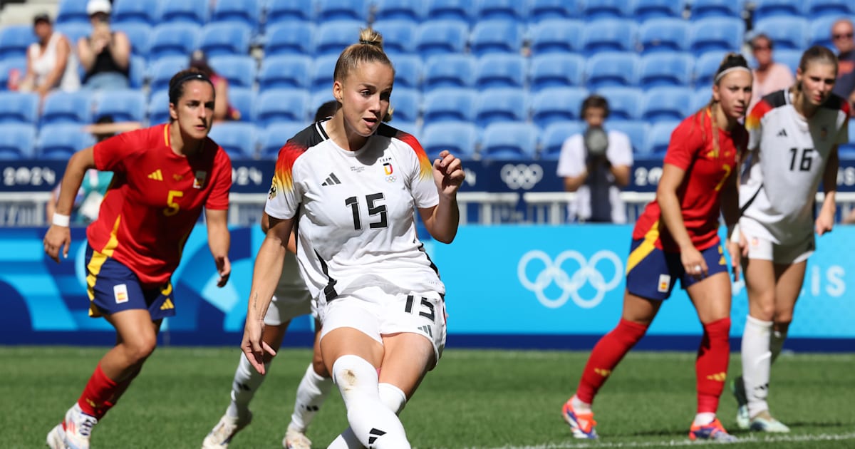 ESP-GER - Women's Bronze Medal Match | Football | Olympic Games Paris 2024