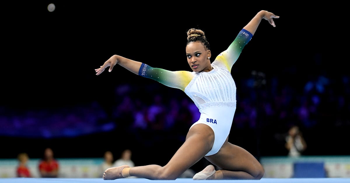 Brazil's gymnastics star Rebeca Andrade: “Every time I arrive at a ...