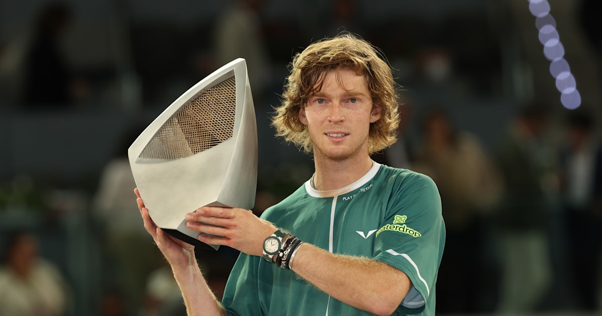 Masters de Madrid 2024: Andrey Rublev se consagra campeón tras una remontada ante Felix Auger ...