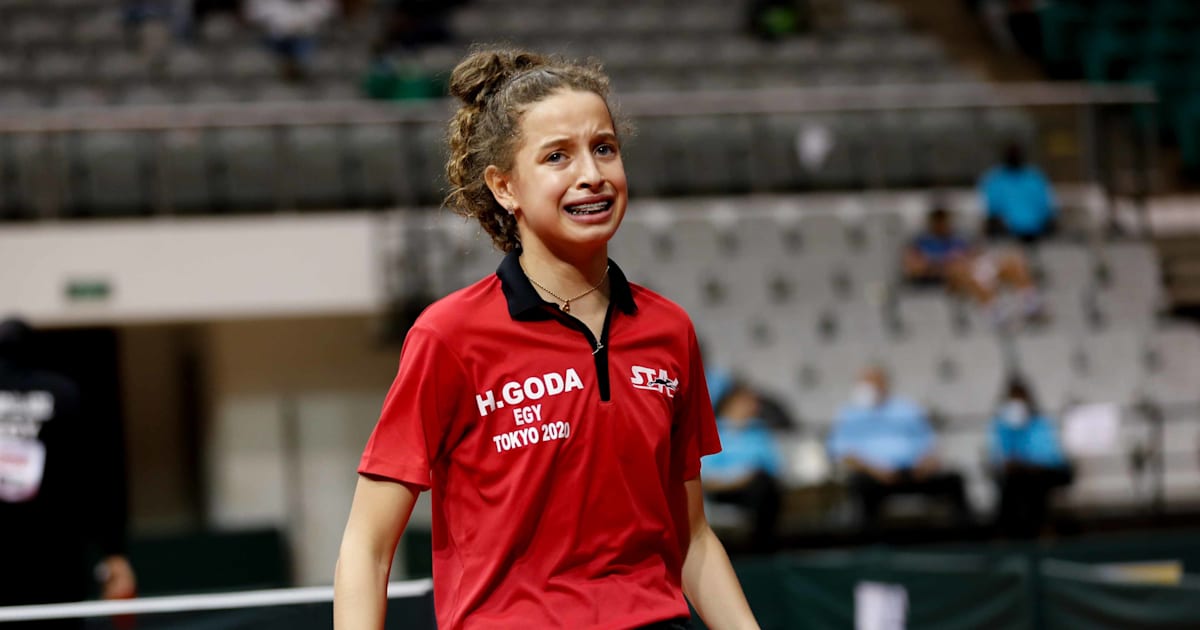 At 13 years old, the Egyptian table tennis star made history at the ...