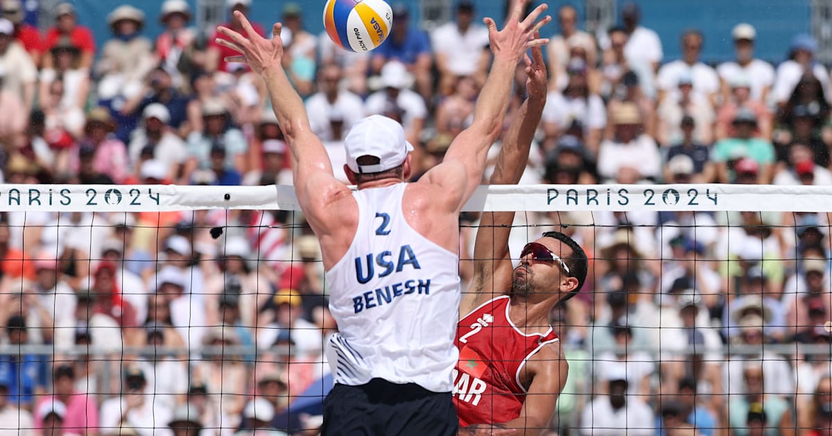 Phase préliminaire - USA v MAR / BRA v LTU / FRA v ESP | Volleyball de ...