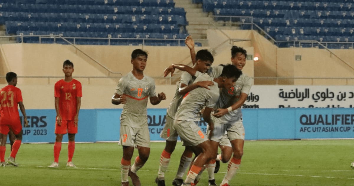 AFC U-17 Asian Cup 2023 Qualifiers: India beat Myanmar 4-1