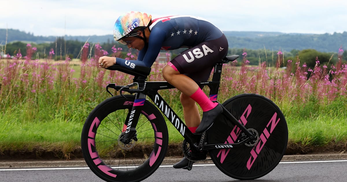 UCI World Championships 2023: Chloé Dygert wins women's time trial ...