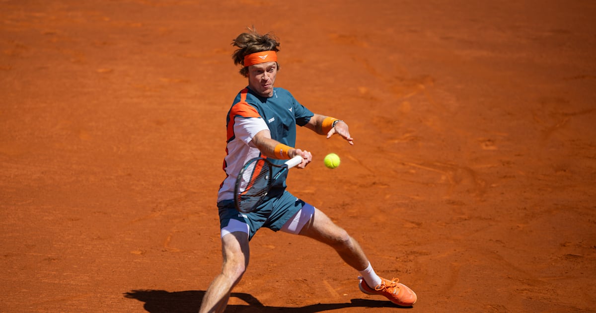 Final do ATP 500 de Hamburgo 2025: horário e onde assistir a Andrey Rublev x Flavio Cobolli