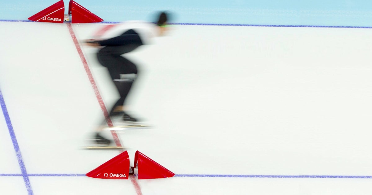 Le chronométreur officiel des Jeux, OMEGA, dans les starting-blocks ...
