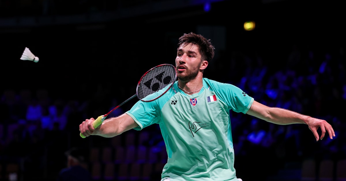 Championnats d'Europe de badminton 2025 : Les frères Popov et Alex Lanier en demi-finales du ...