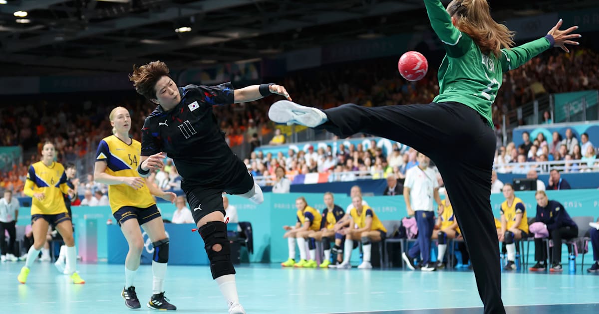KOR-SWE - Women's Preliminary Round | Handball | Olympic Games Paris 2024