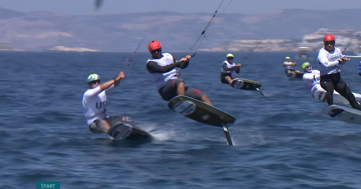Men’s Kite Final - Day 14 | Sailing | Olympic Games Paris 2024
