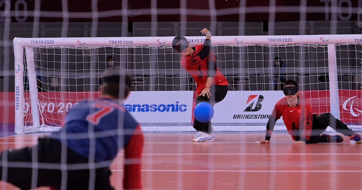 Goalball, a para sport played in complete silence