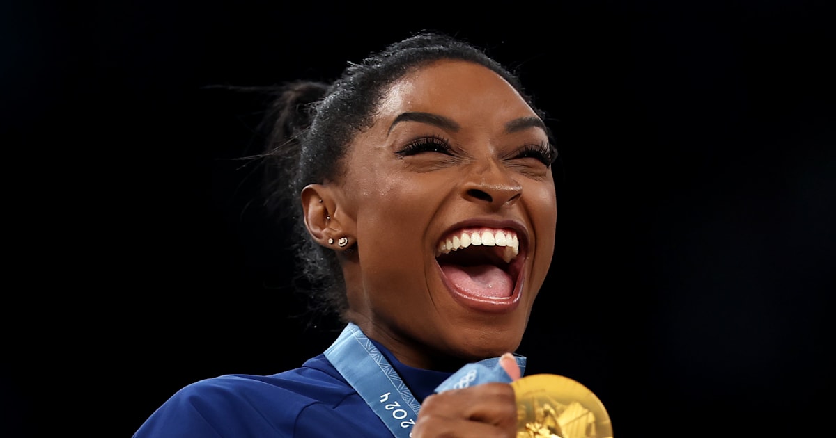 Simone Biles on winning second team gold after eight years: 'It felt ...