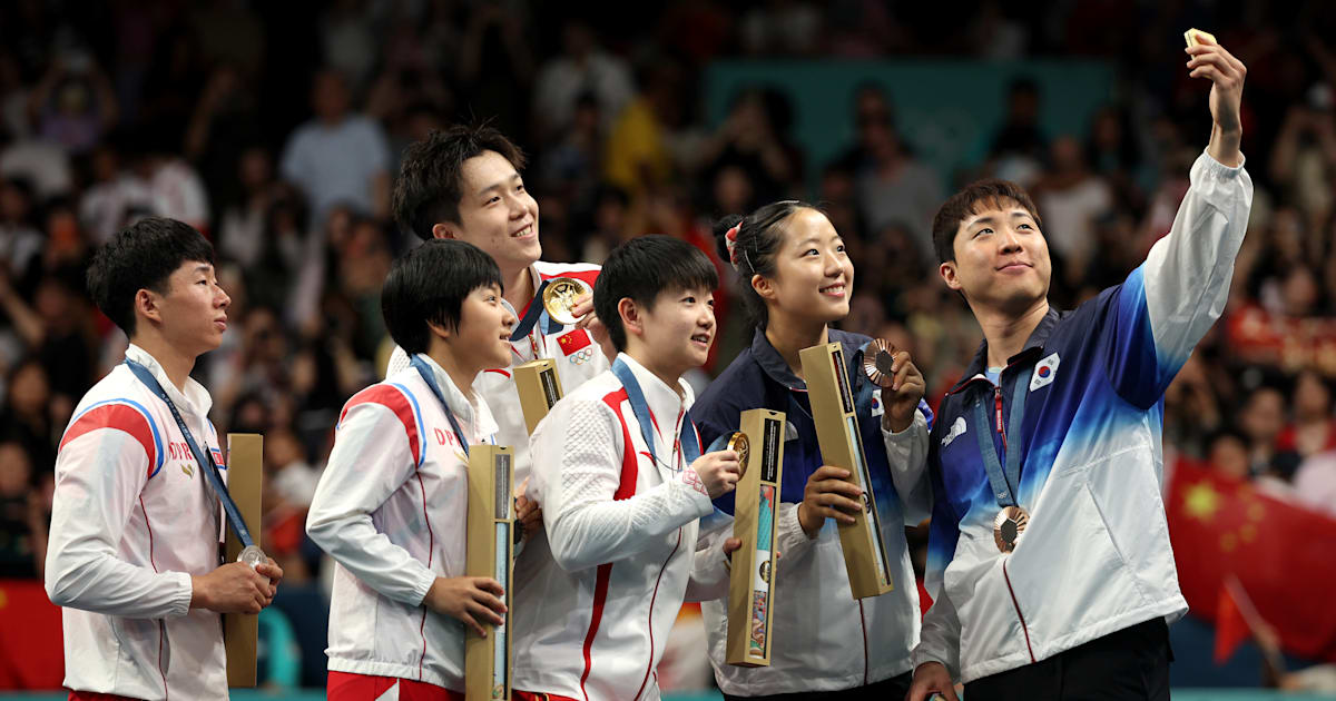Mixed Doubles Gold Medal Match | Table Tennis | Olympic Games Paris 2024