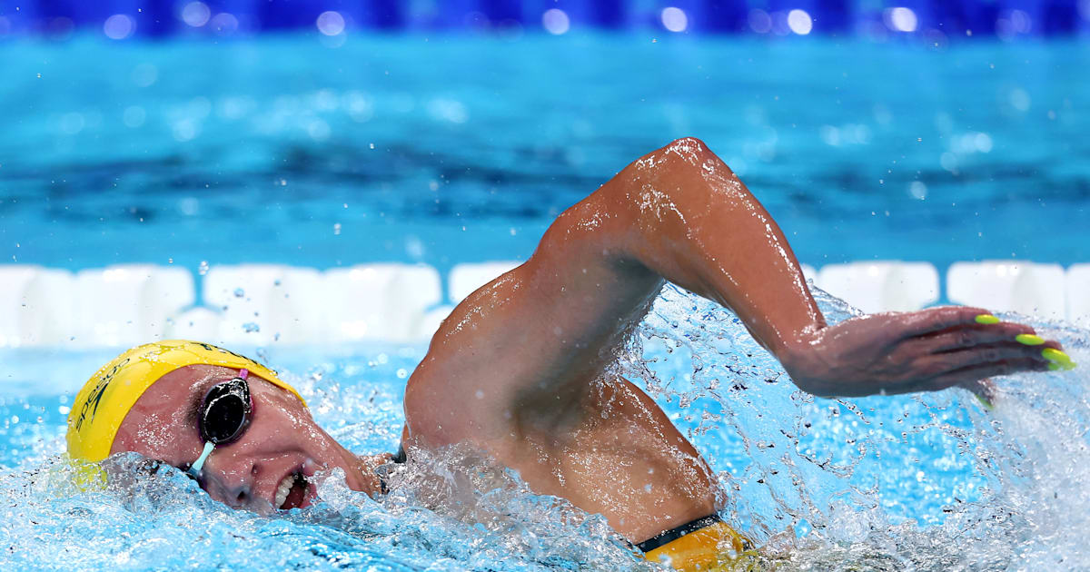 Paris 2024 Olympics swimming: Results, times, Australian medal winners ...
