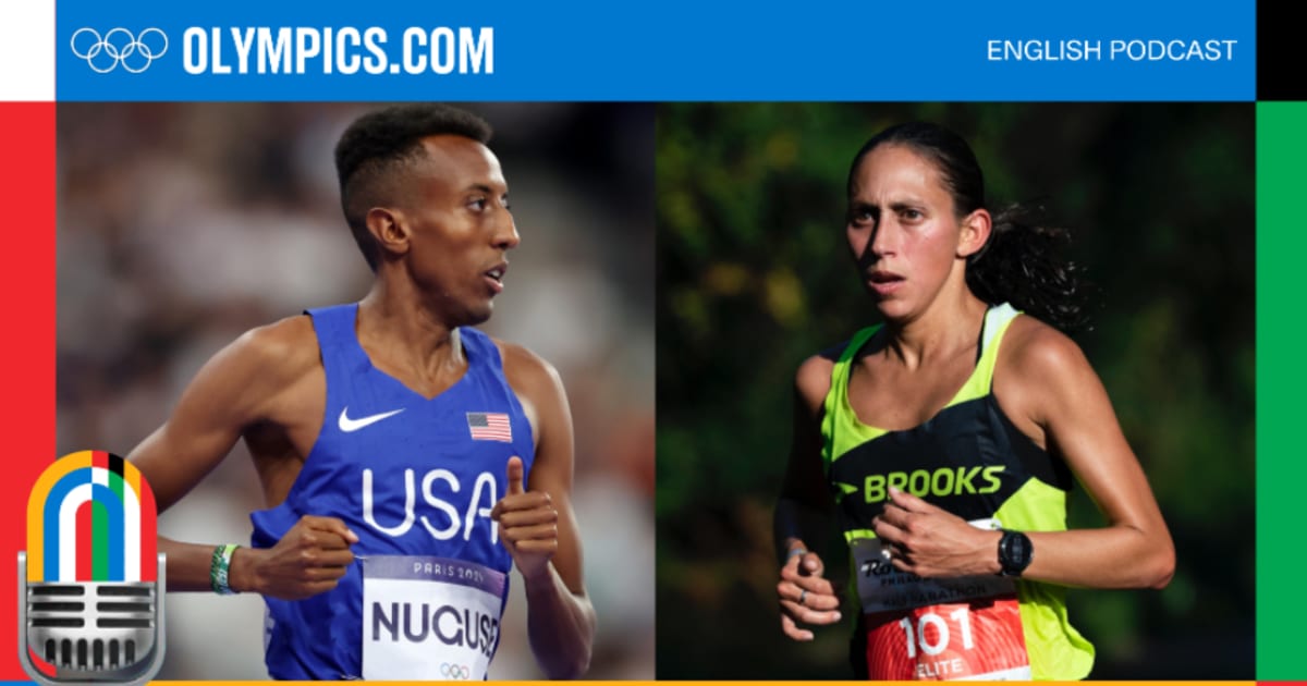 Reflections on running with Olympians Yared Nuguse & Desiree Linden - Global Running Day 2025 ...