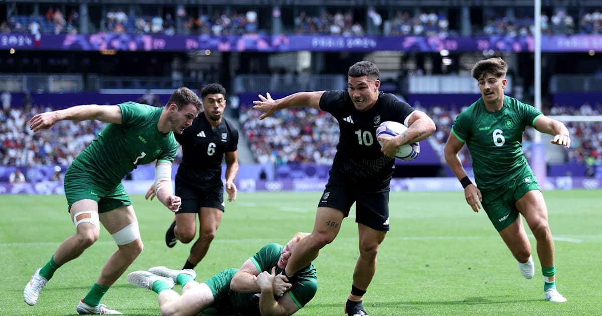 NZL v IRL - Men's Pool Round | Rugby | Olympic Games Paris 2024