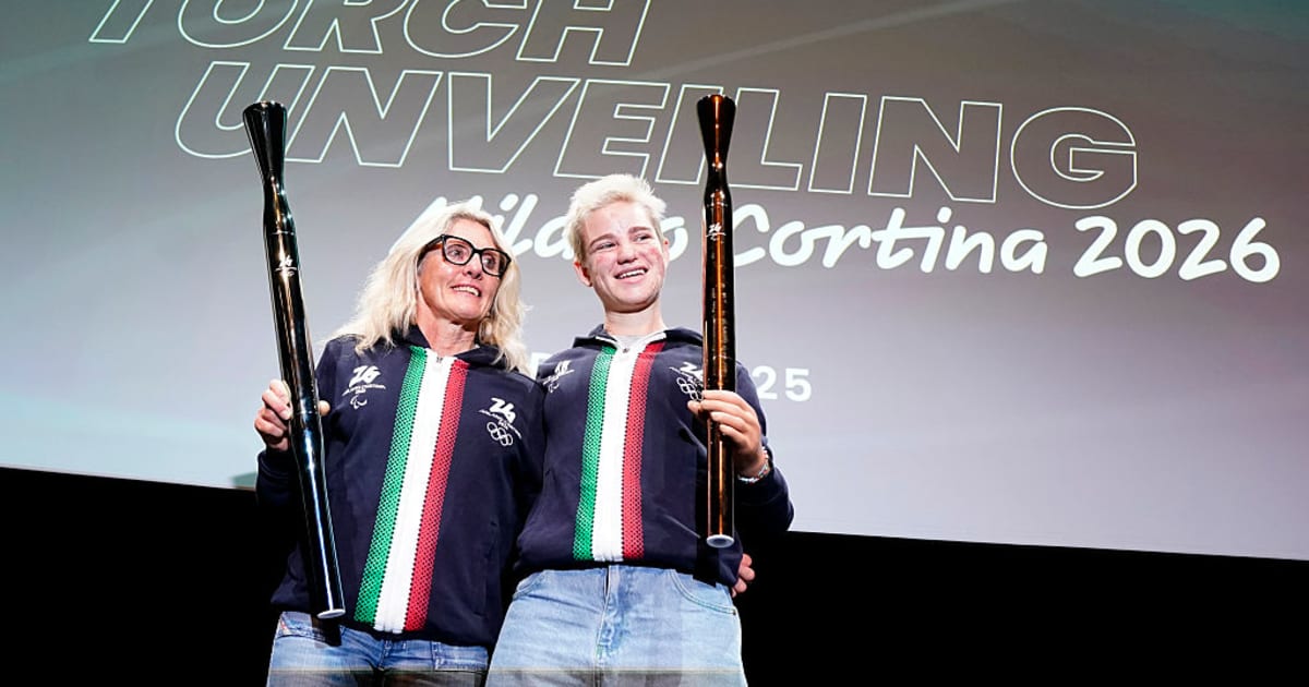 Milano Cortina 2026 unveils Olympic and Paralympic torches for upcoming ...