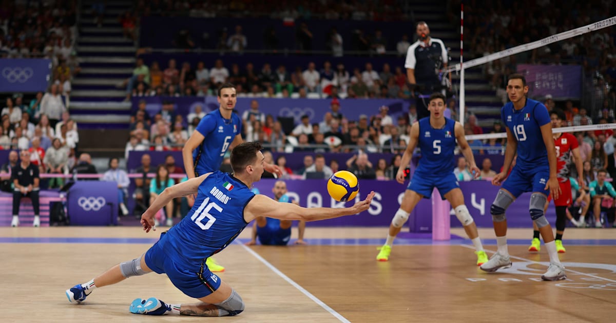 ITA-JPN - Men's Quarter-Final | Volleyball | Olympic Games Paris 2024