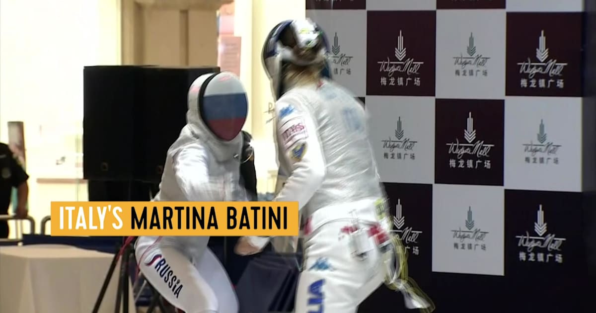 Batini stuns Olympic champ in Shanghai