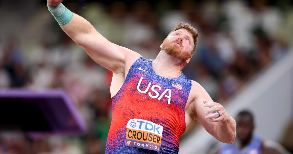World Athletics Championships 2025: Ryan Crouser, in only competition of year, wins third ...
