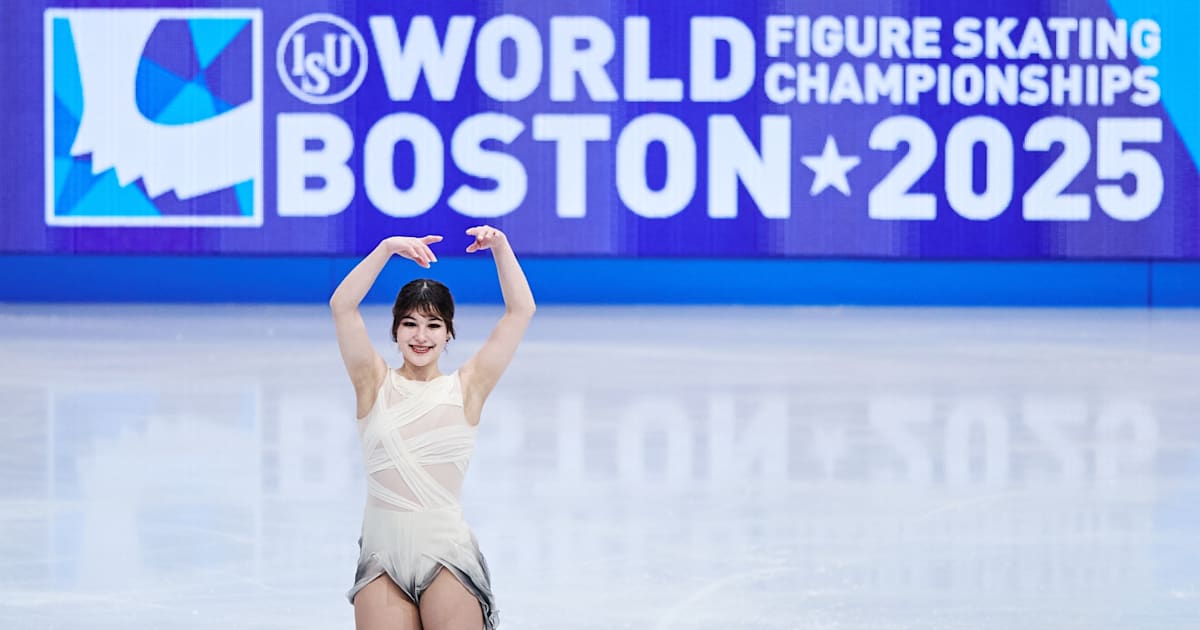 ISU World Figure Skating Championships 2025: Alysa Liu leads women's event after personal best ...