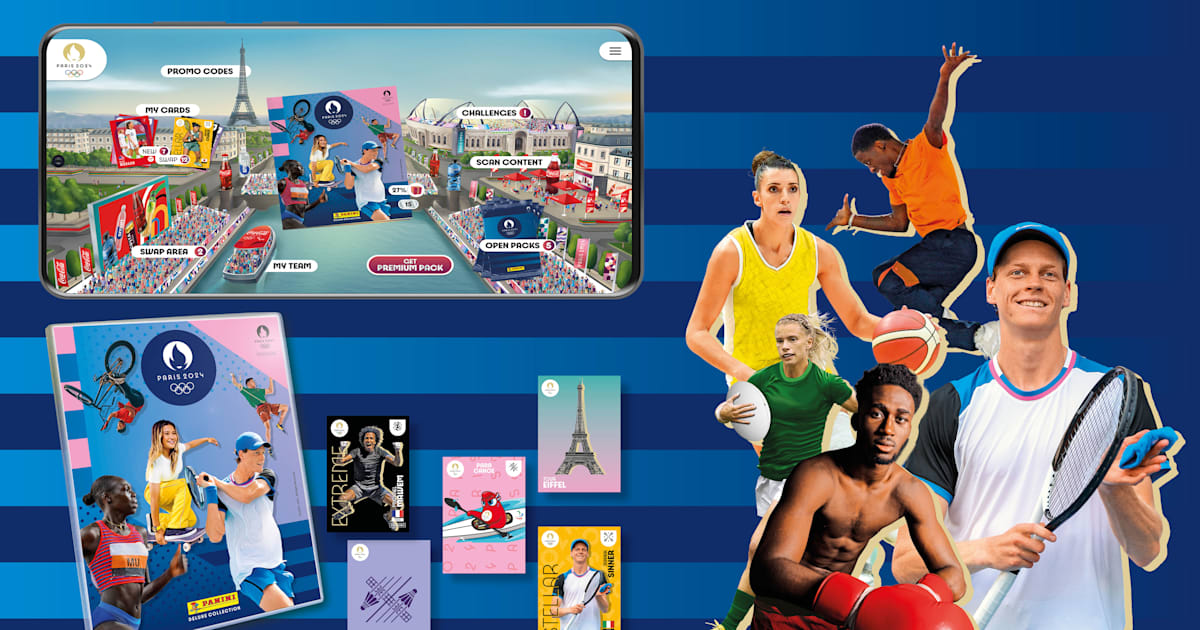 IOC and Panini launch Olympic Games sticker and card albums to inspire ...