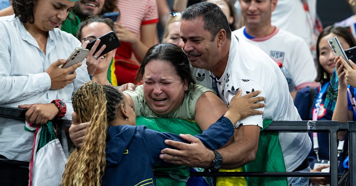 The women who shaped Rebeca Andrade’s success
