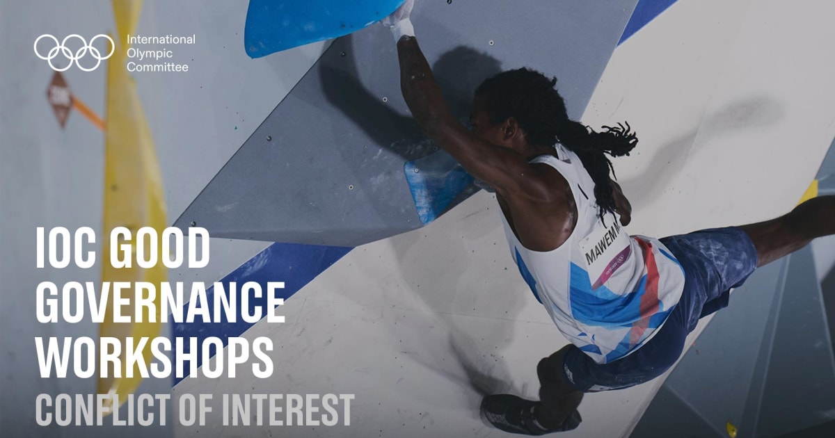 “Conflicts of interest” the focus of latest IOC good governance workshop